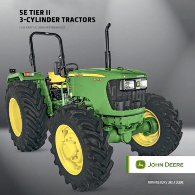 John Deere Tractors – 5E TIER II 3-CYLINDER TRACTOR – TOM